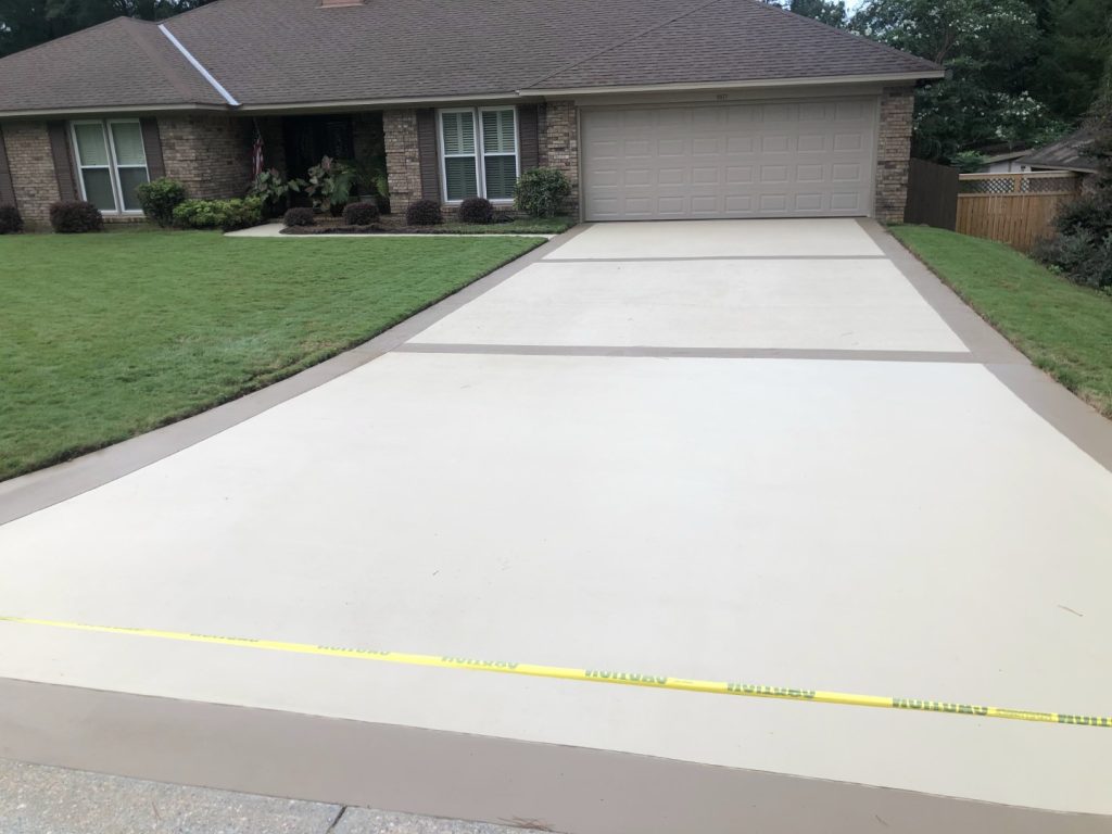 Broom Finish Concrete - StampItCrete, LLC